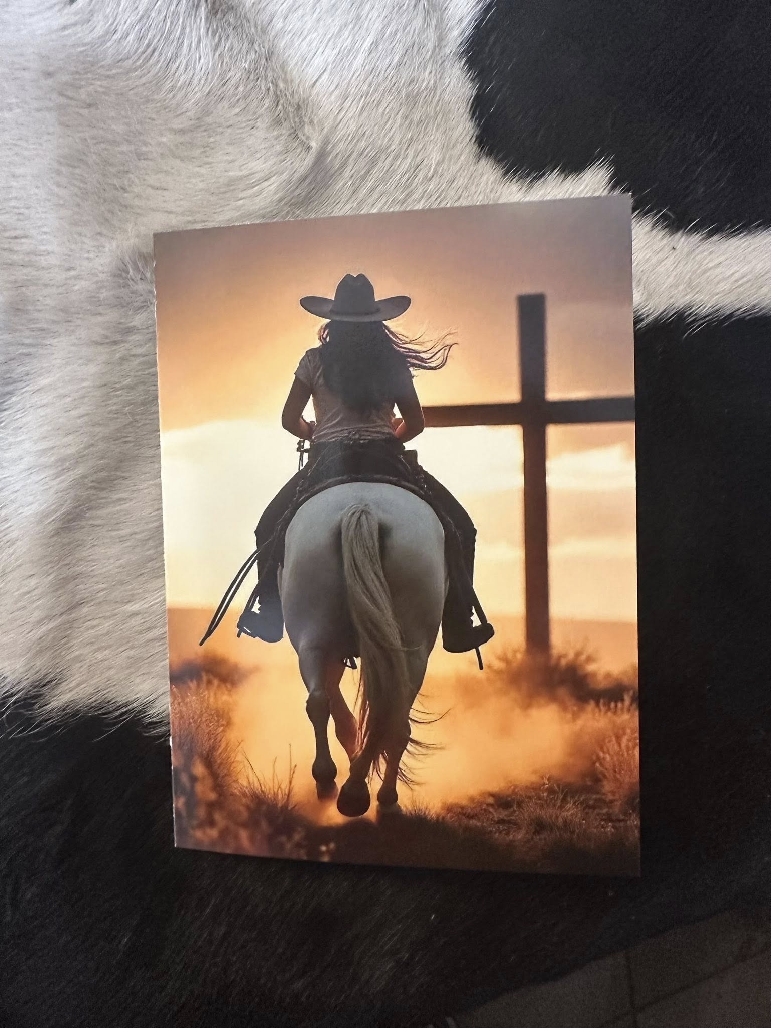 Faith Greeting card with Wisdom – Cowgirls Central
